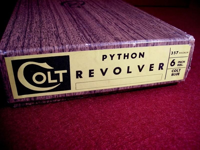 1960 Python - Colt Archive Letter - Received | Colt Forum