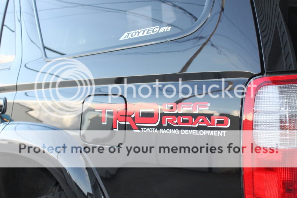 TRD Offroad stickers!! PICS!! - Toyota 4Runner Forum - Largest 4Runner ...